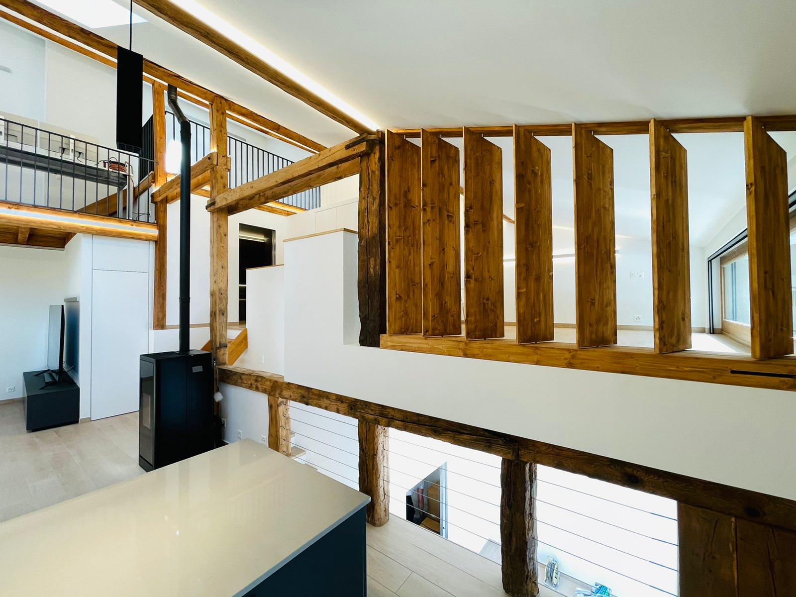 478 / Sézenove – Transformation d’une grange en appartement | atba ...