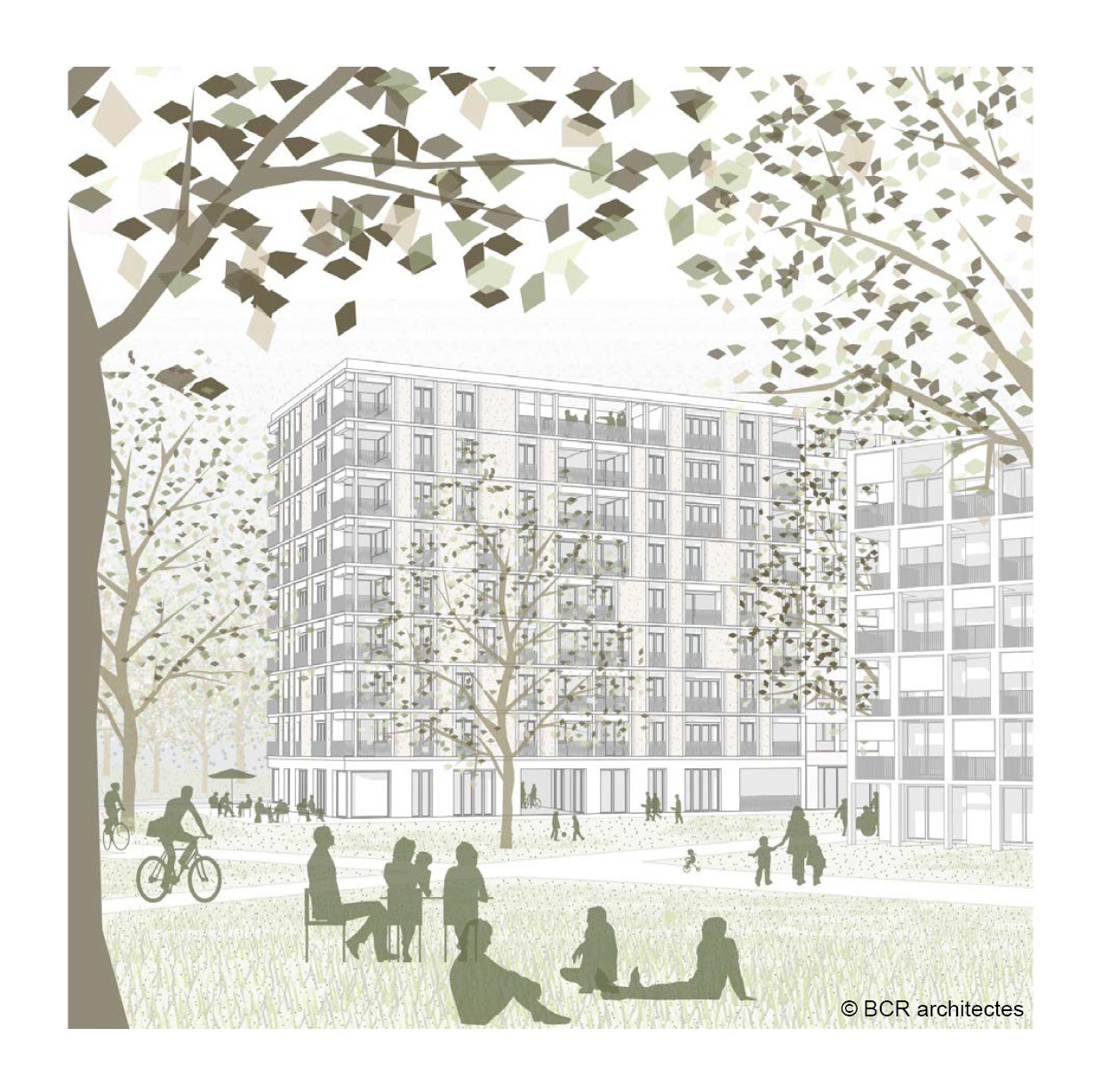 E424 / Genève – SCHG-Archipel – Immeuble pour deux coopératives d ...